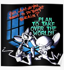 Pinky And The Brain Posters | Redbubble