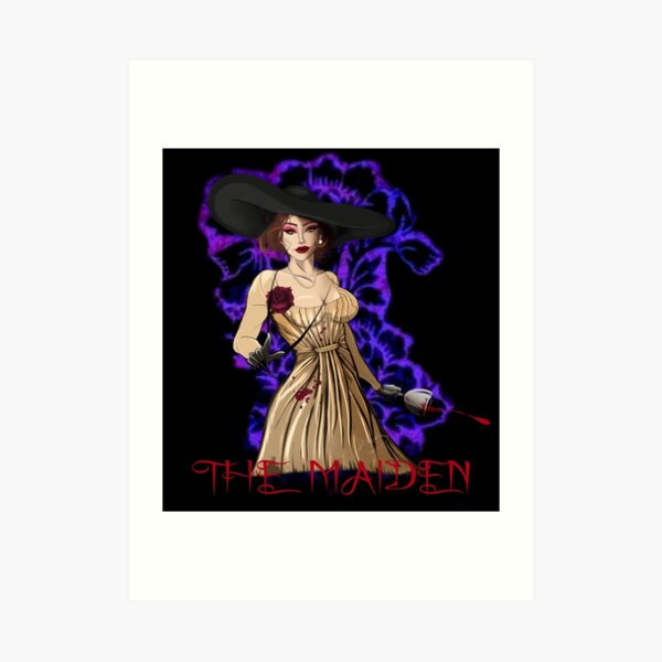 ""THE MAIDEN" - LADY DIMITRESCU (RESIDENT EVIL 8 VILLAGE)" Art Print by ...