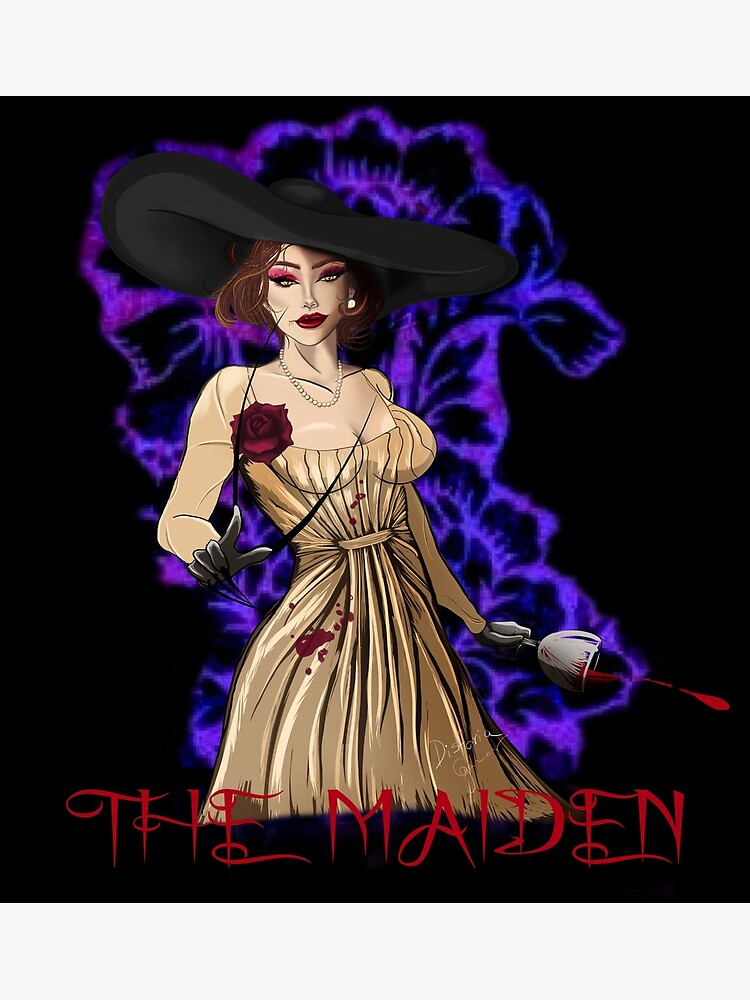 ""THE MAIDEN" - LADY DIMITRESCU (RESIDENT EVIL 8 VILLAGE)" Art Print by ...