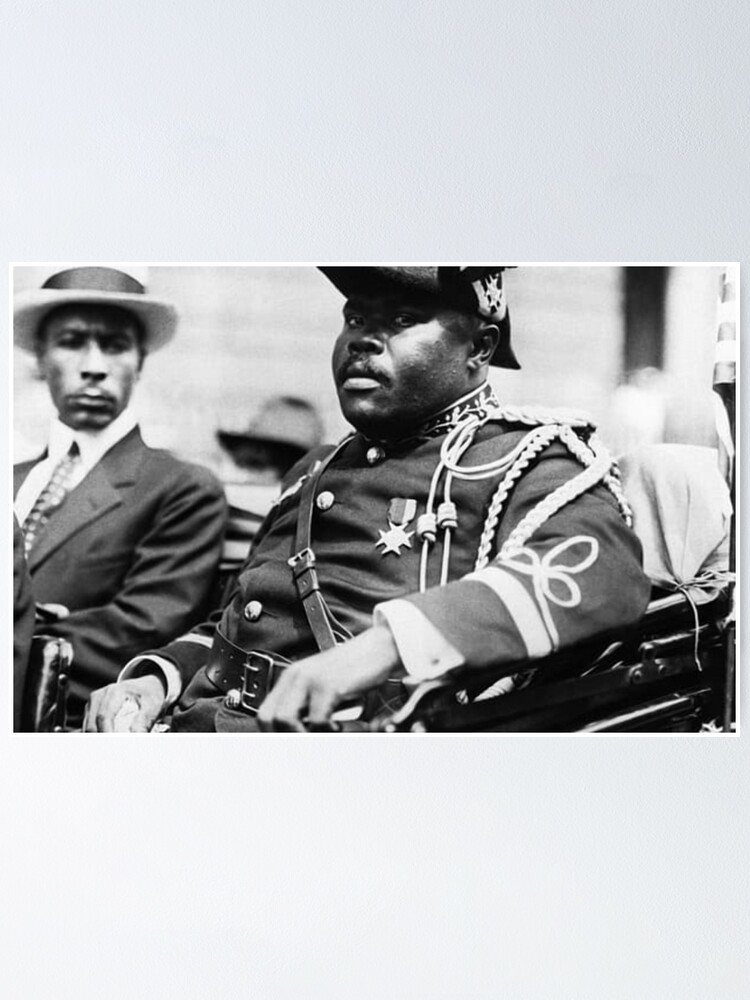 "Marcus Garvey - Black Culture - Black History" Poster by jfreedom ...