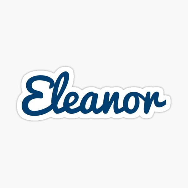 "Eleanor" Sticker by ampp | Redbubble