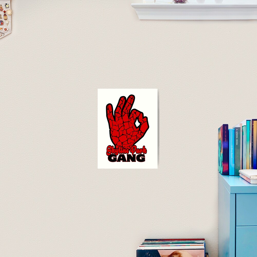 "Skyline Park Piru Gang" Art Print by storminstakk | Redbubble
