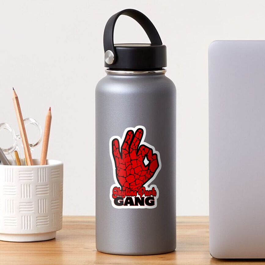"Skyline Park Piru Gang" Sticker for Sale by storminstakk | Redbubble