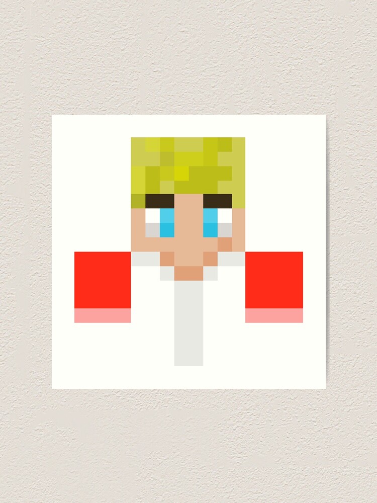 "TommyInnit Skin" Art Print by UnluckyPanda | Redbubble