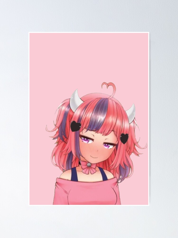 "Ironmouse Vshojo Vtuber" Poster for Sale by lewd-weeb-shop | Redbubble