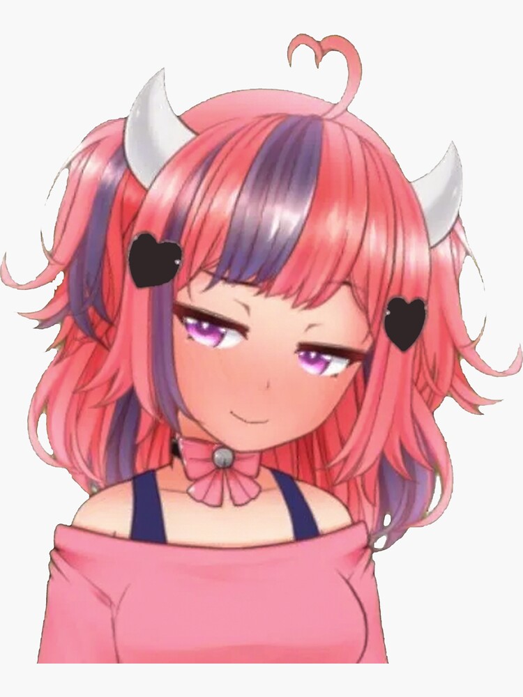 "Ironmouse Vshojo Vtuber" Sticker for Sale by lewd-weeb-shop | Redbubble