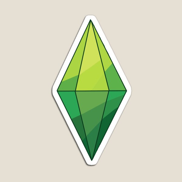 Refrigerator Magnets Home & Living Sims Plumbob Refrigerator Magnet ...