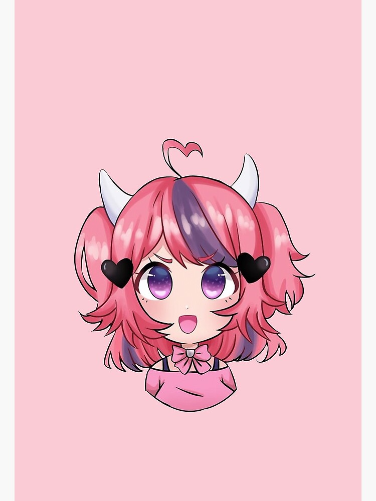 Lámina fotográfica «Ironmouse chibi Vshojo Vtuber» de lewd-weeb-shop ...