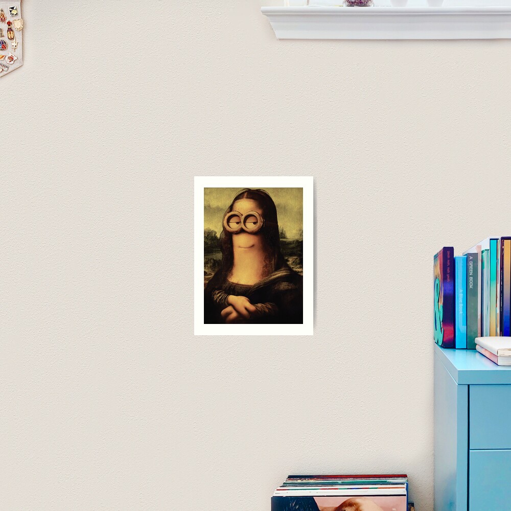 "Minion Lisa" Poster by Lhadii | Redbubble