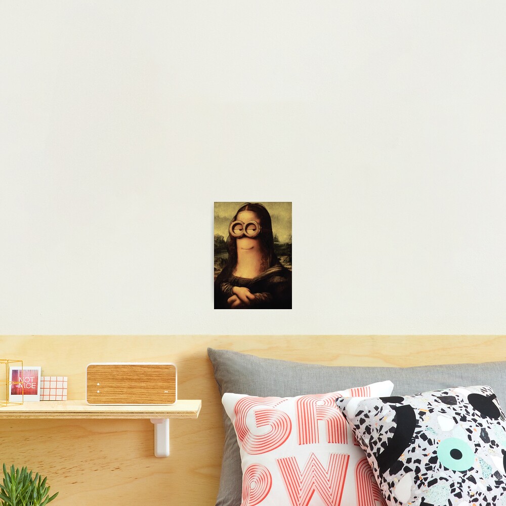 "Minion Lisa" Poster by Lhadii | Redbubble