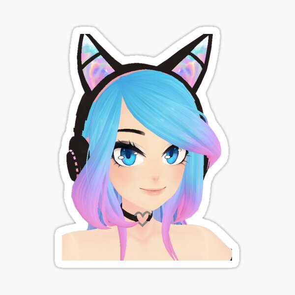 "Silvervale Vshojo " Sticker for Sale by lewd-weeb-shop | Redbubble