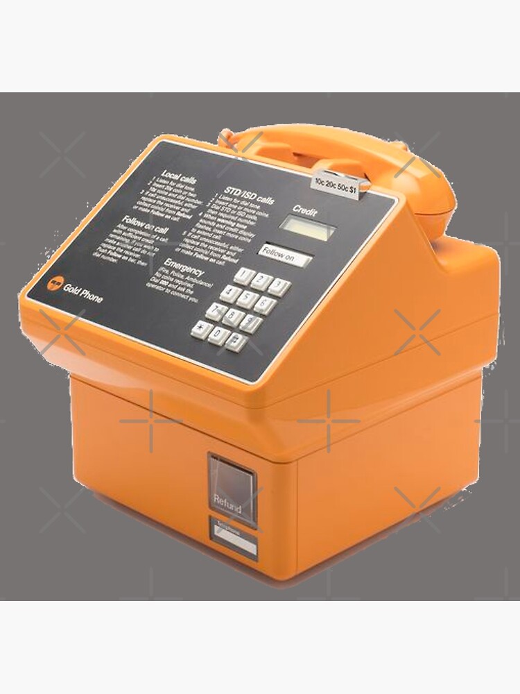 "Telecom Australia Gold Phone" Poster for Sale by dadthebubblegut ...