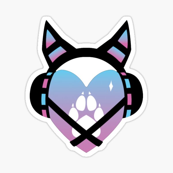 "Silvervale Vshojo logo" Sticker for Sale by lewd-weeb-shop | Redbubble