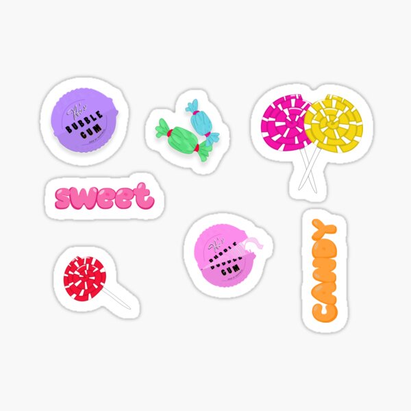 "Sweets" Sticker for Sale by Vbc-s | Redbubble