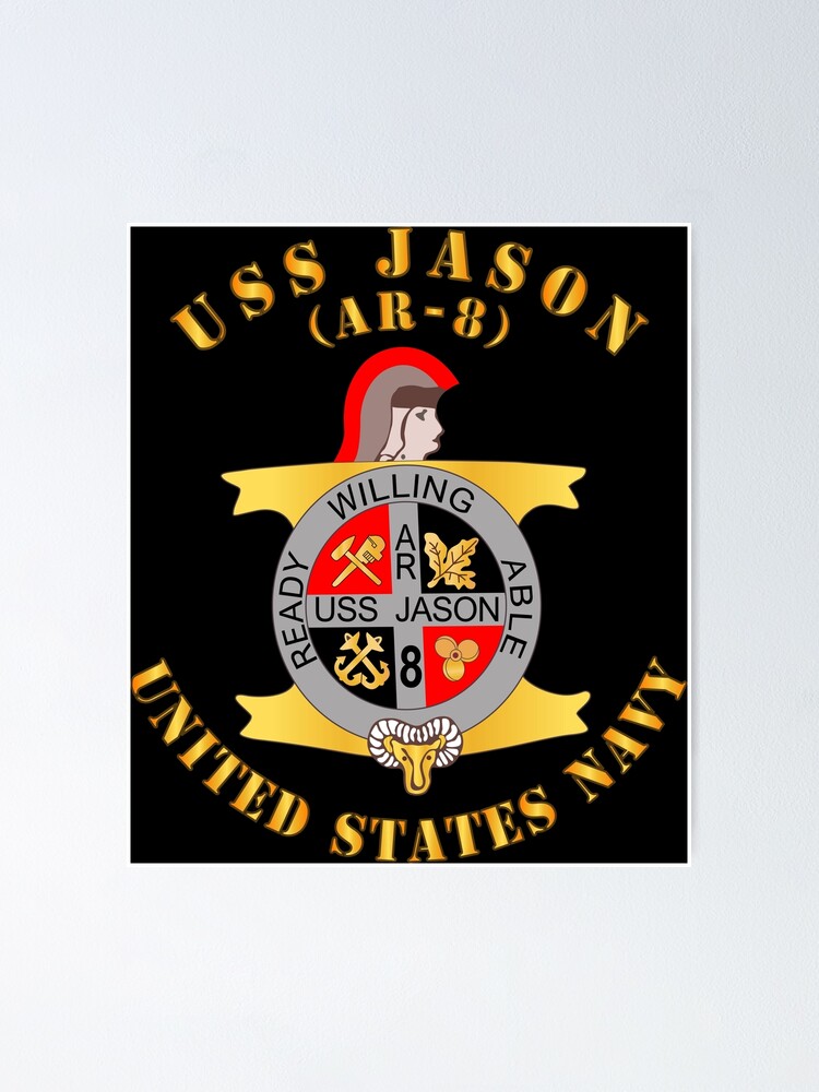 "Navy - USS Jason (AR-8)" Poster for Sale by twix123844 | Redbubble