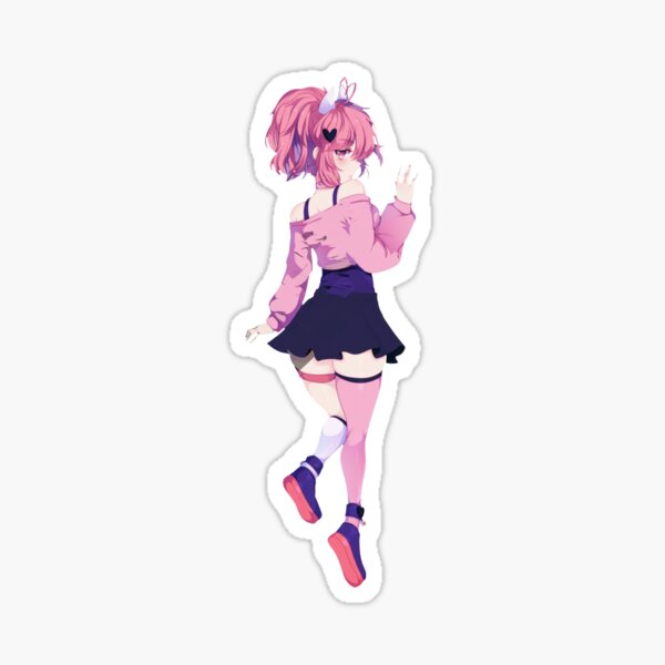 "Ironmouse Vshojo Vtuber" Sticker for Sale by lewd-weeb-shop | Redbubble