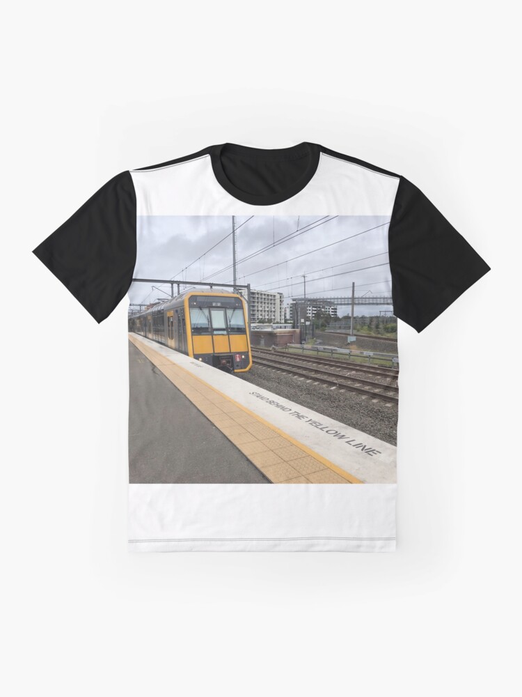 "Sydney Trains Tangara T Set at Wolli Creek Station" Graphic T-Shirt ...