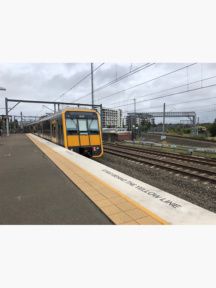 "Sydney Trains Tangara T Set at Wolli Creek Station" Sticker for Sale ...