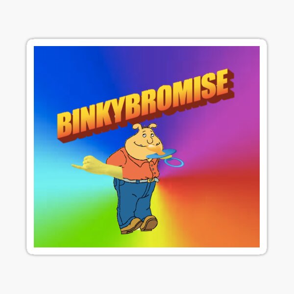 "Pinky promise/Binky meme" Sticker by rupipupi12 | Redbubble