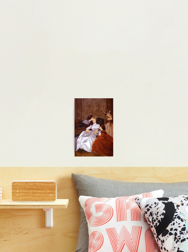 "The Hesitant Fiancée by Auguste Toulmouche" Photographic Print for ...