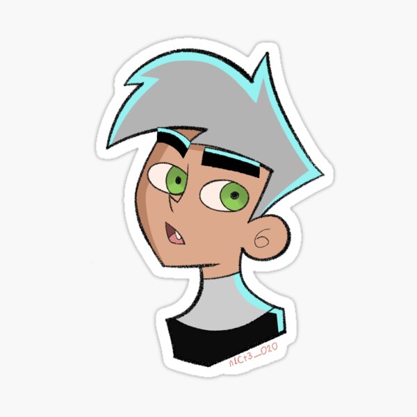 "Danny Phantom" Sticker for Sale by nicte-13 | Redbubble