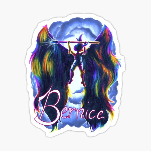 "Bernice Name Art" Sticker for Sale by AvalonUnmuzzled | Redbubble