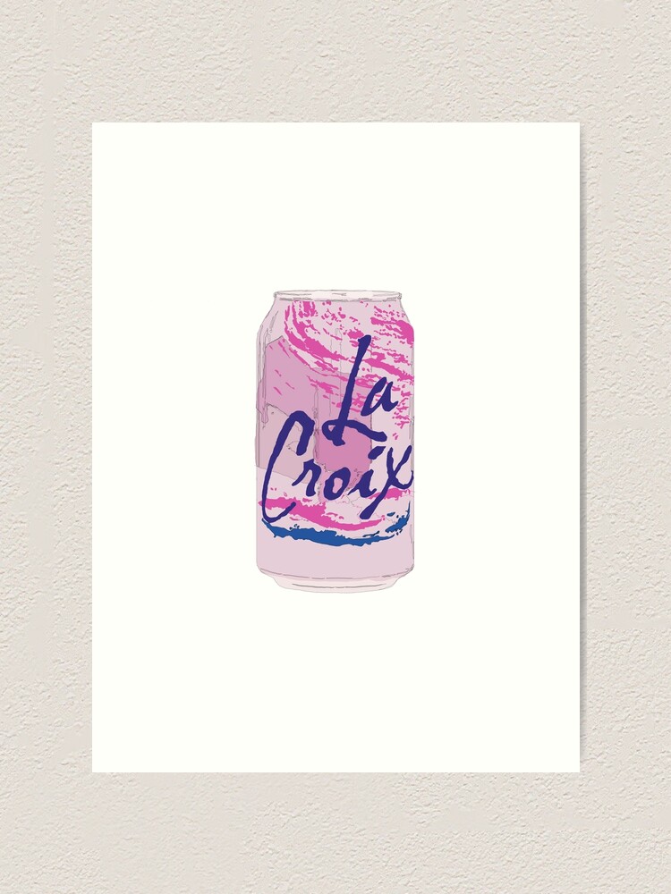 "La Croix Can Illustration" Art Print for Sale by binarylines | Redbubble