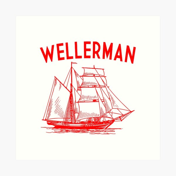 "wellerman ship" Art Print for Sale by minitallers | Redbubble