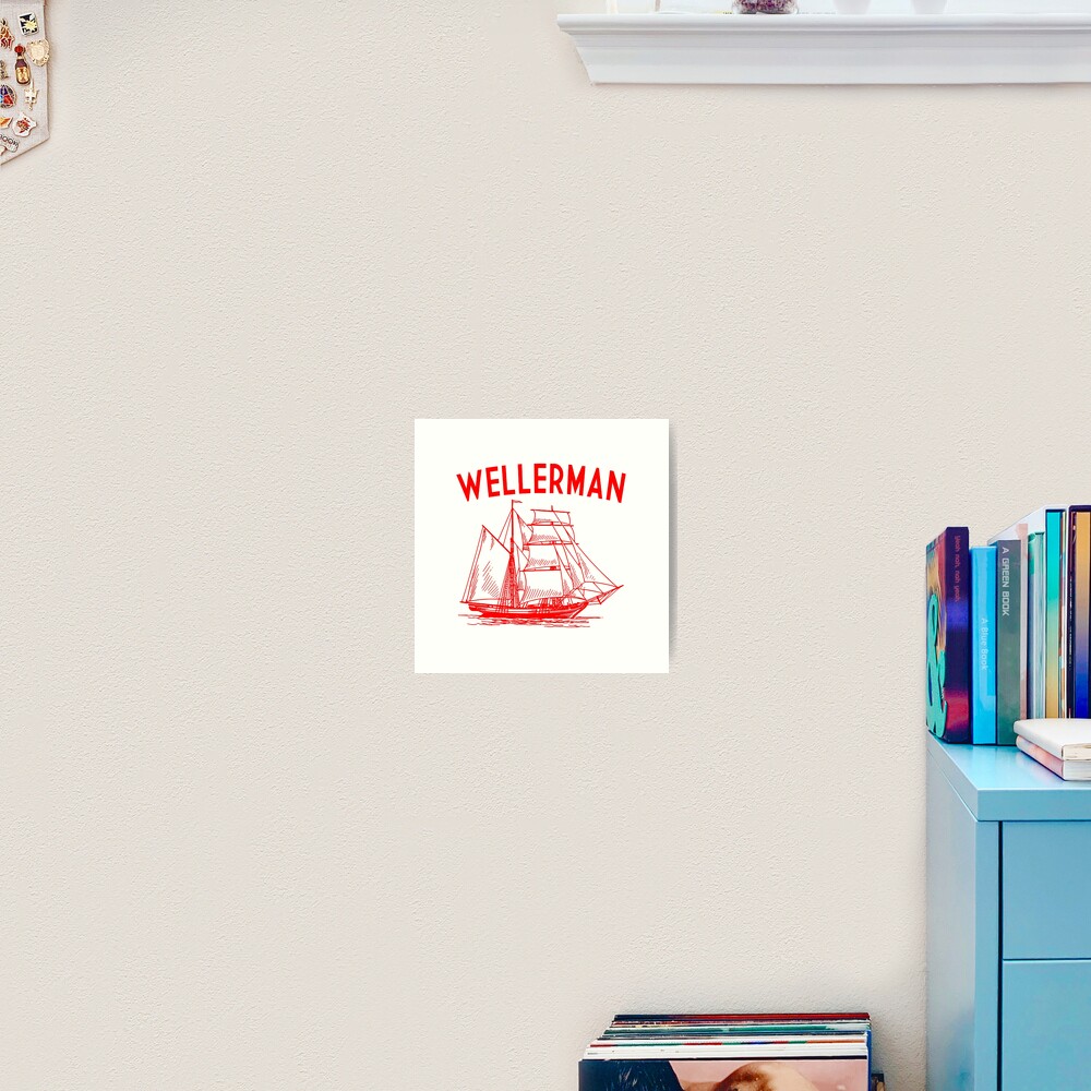 "wellerman ship" Art Print for Sale by minitallers | Redbubble