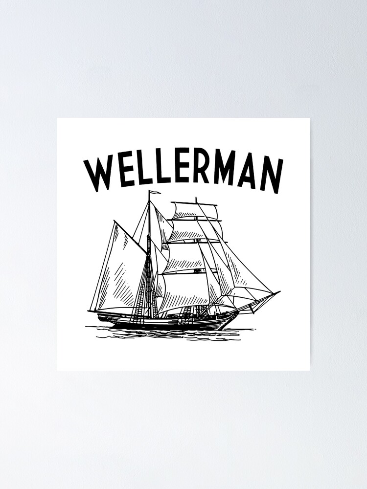 "wellerman ship" Poster by minitallers | Redbubble