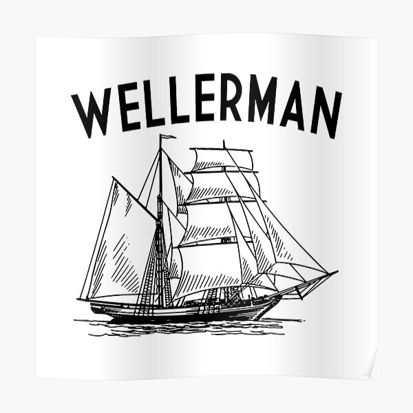 "wellerman ship" Poster by minitallers | Redbubble