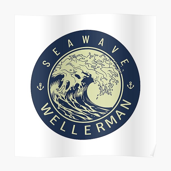 "sea wave wellerman" Poster by minitallers | Redbubble