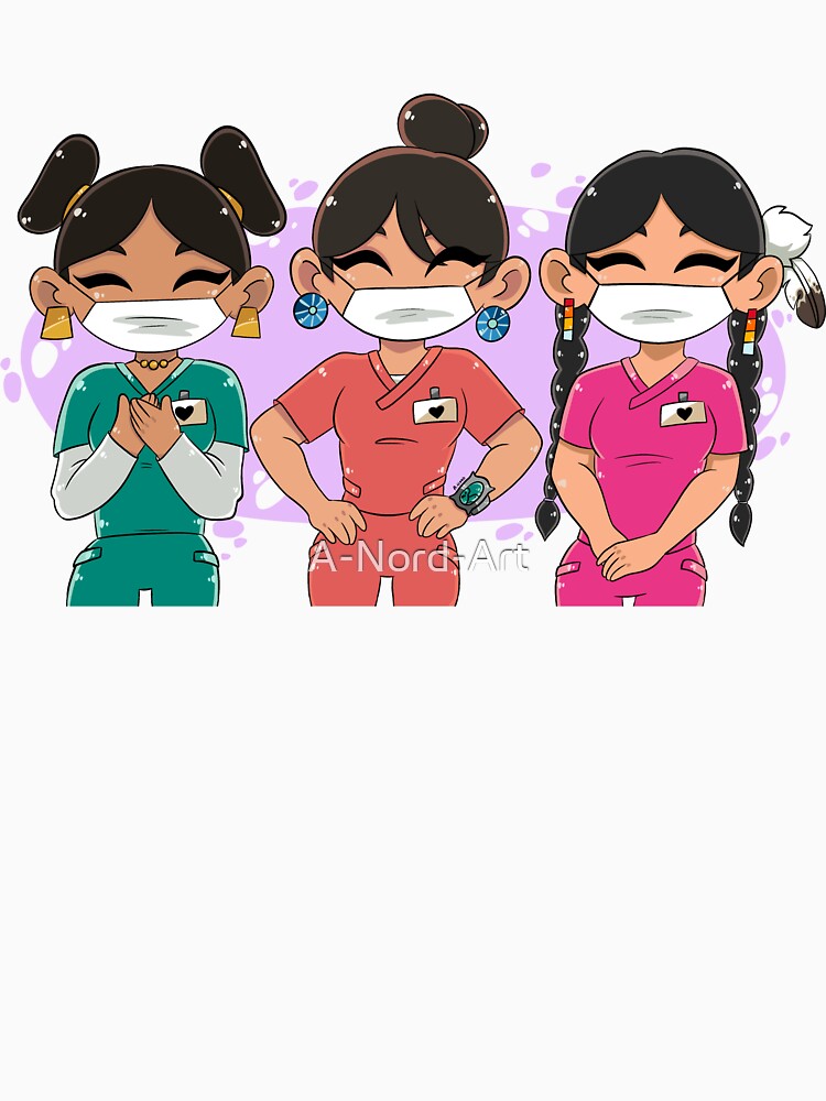 "Native Nurses" T-shirt for Sale by A-Nord-Art | Redbubble | native t ...