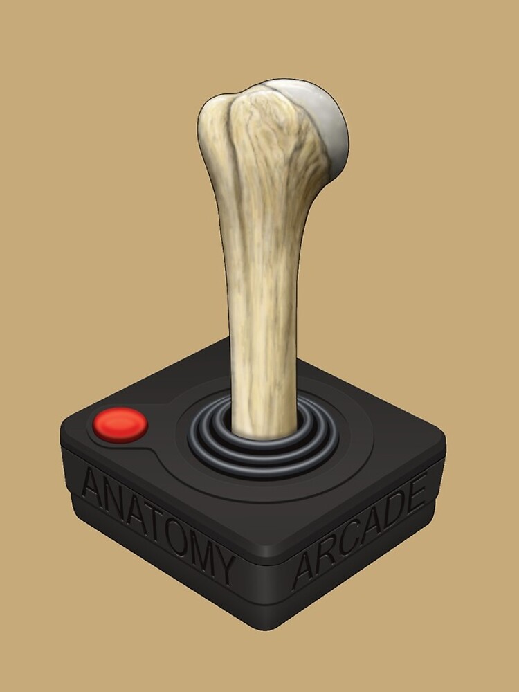 "Anatomy Arcade Joystick" iPhone Case for Sale by CrossDogs | Redbubble