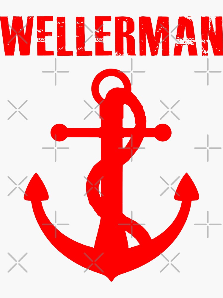 "anchor wellerman" Sticker by minitallers | Redbubble