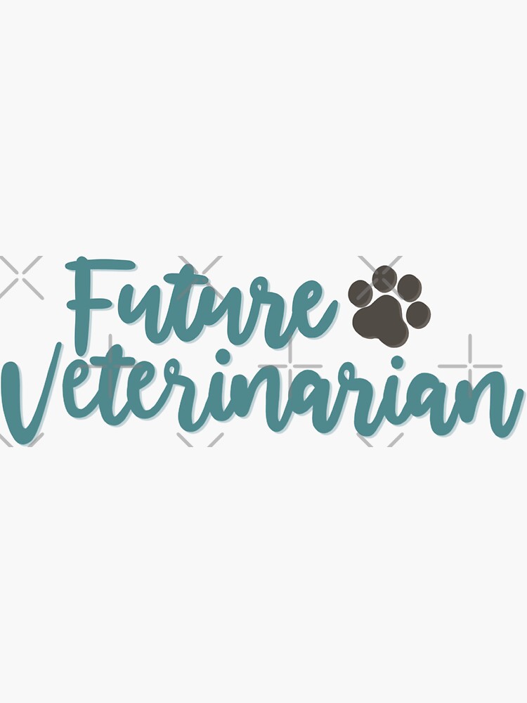 "Future Vet - Career" Sticker for Sale by lolalistic | Redbubble