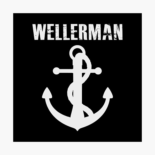 "wellerman anchor" Photographic Print by holesbebanned | Redbubble