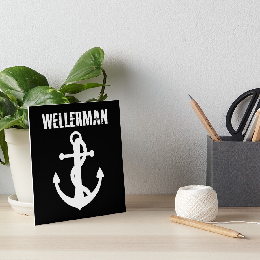 "wellerman anchor" Art Board Print by holesbebanned | Redbubble