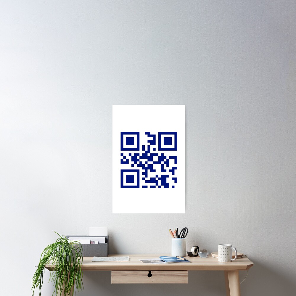 "Your mom gay QR code" Poster for Sale by apeter0 | Redbubble