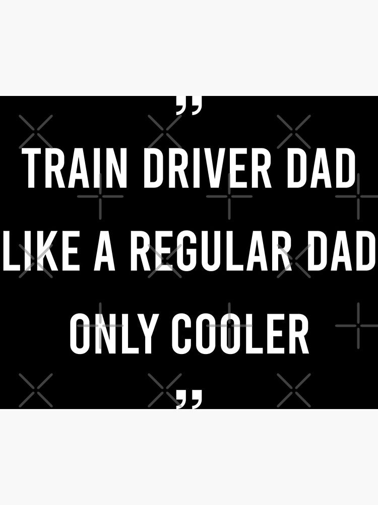 Lámina fotográfica «Copia de regalos para papá, Train Driver Dad Like a ...