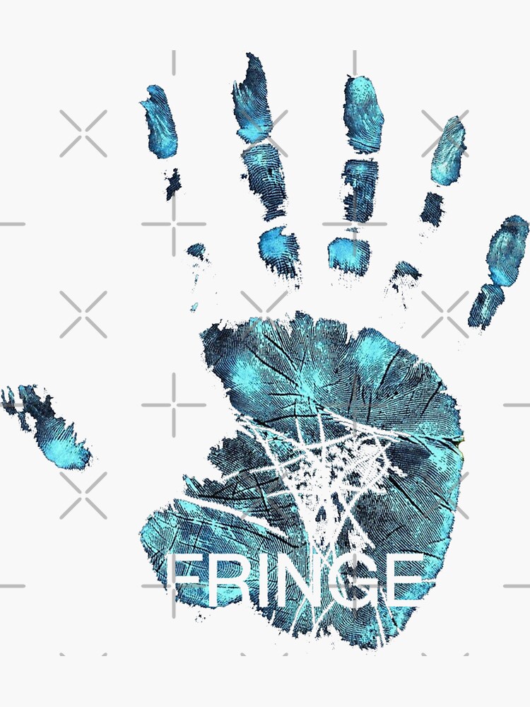 "Fringe!" Sticker for Sale by LordNeckbeard | Redbubble