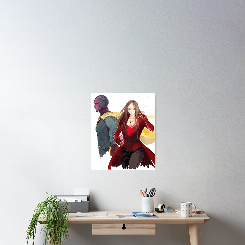 "wandavision" Poster for Sale by NACER007 | Redbubble