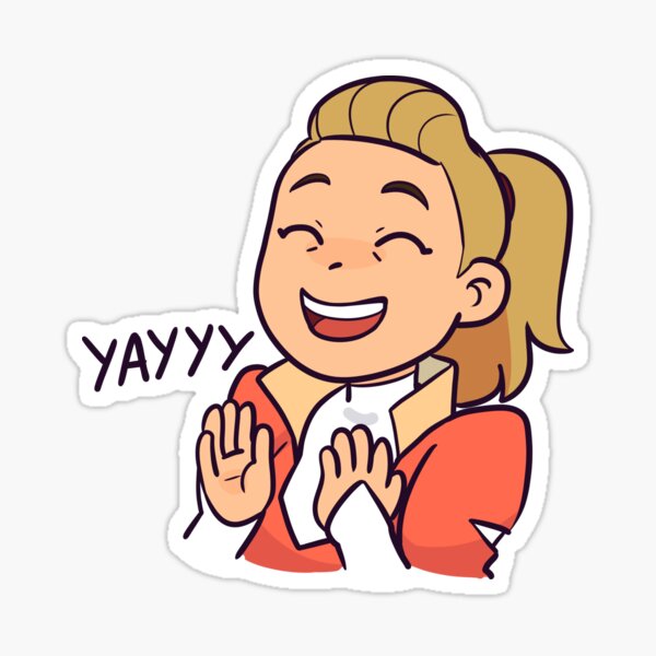 "Adora - Yayyy" Sticker for Sale by henartorinos | Redbubble