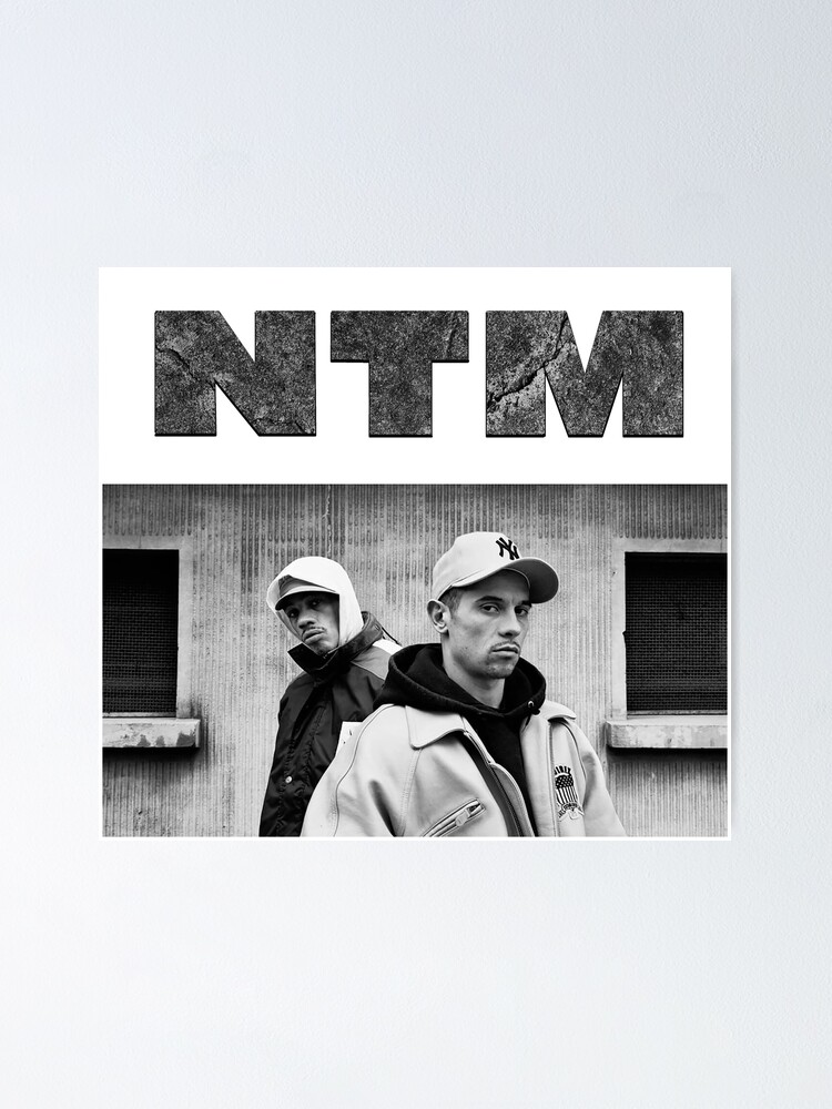 Poster « NTM », par benbdprod | Redbubble