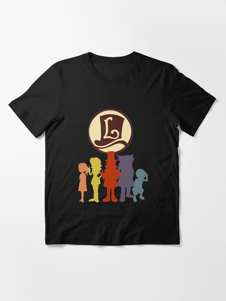 "Professor Layton " T-shirt for Sale by Toutatis2 | Redbubble ...