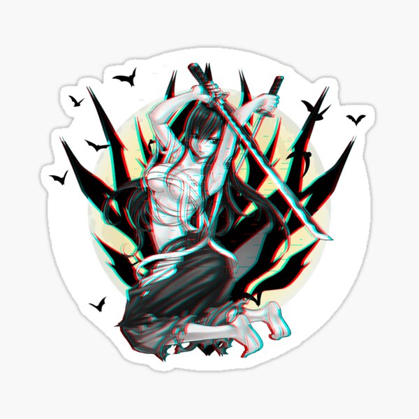 "Erza Scarlet " Sticker for Sale by Animob | Redbubble