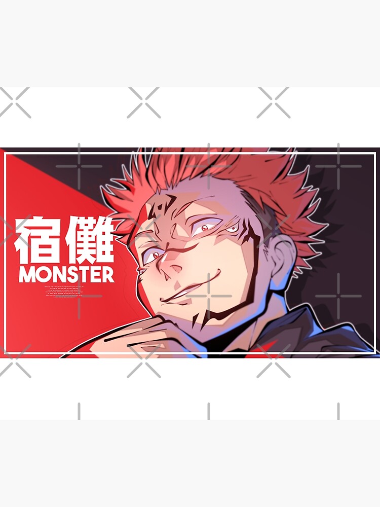 "Sukuna Ryomen - The Monster" Poster for Sale by Raitoseji | Redbubble