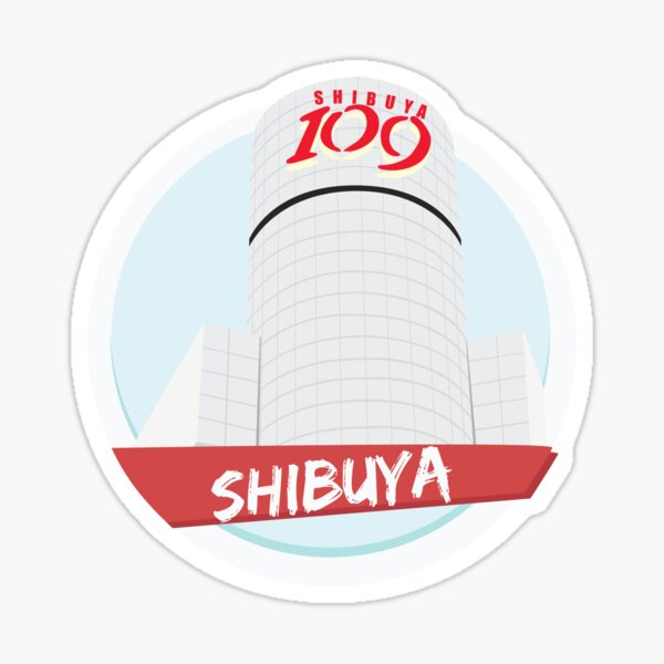 "Shibuya, Tokyo" Sticker for Sale by moyashidesign | Redbubble