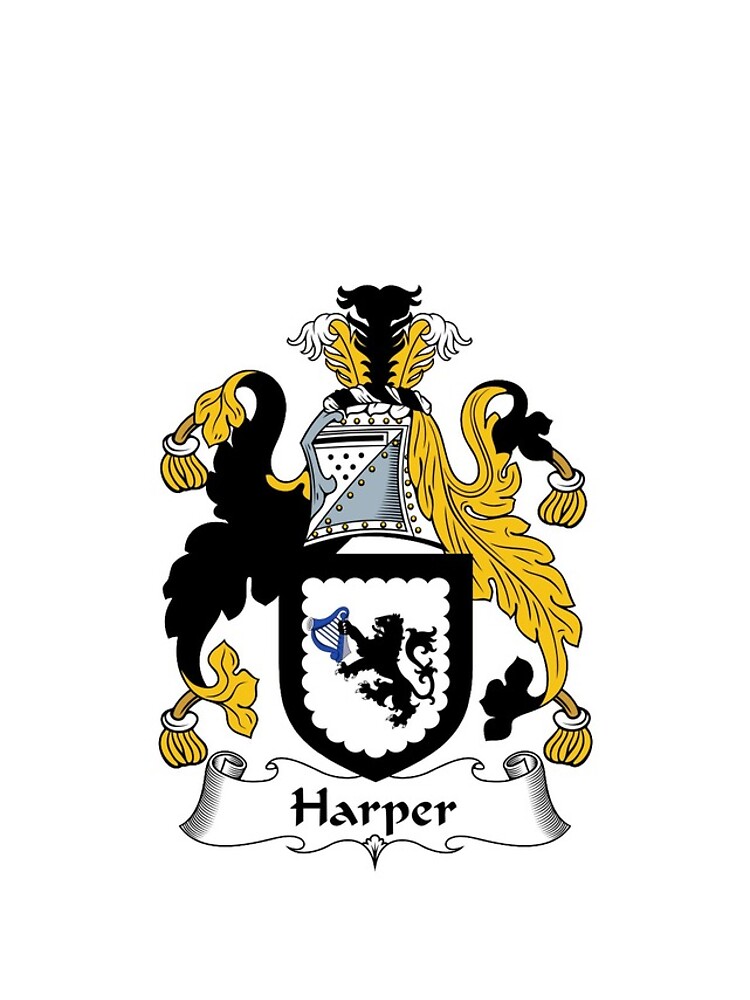 "Harper Coat of Arms / Harper Family Crest" iPhone Case for Sale by ...
