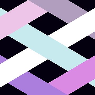 "Stealth Faesari Pride Art Lattice Print" Sticker for Sale by Rain ...